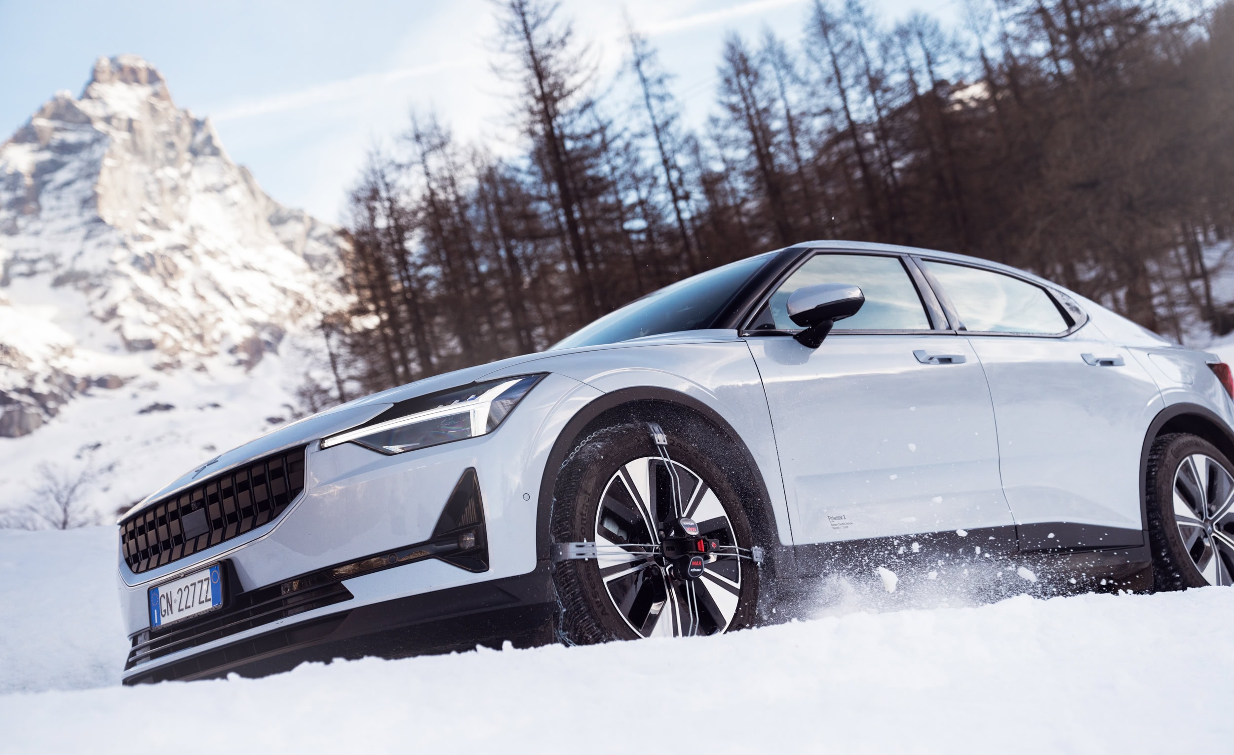 The thickness of snow chains - König