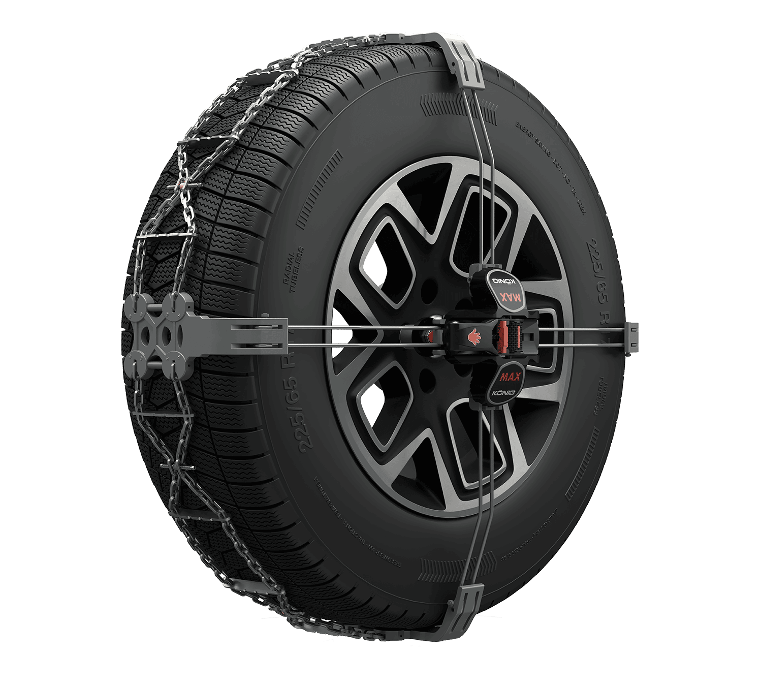 König Reflex Edge. The easiest-to-fit snow chain