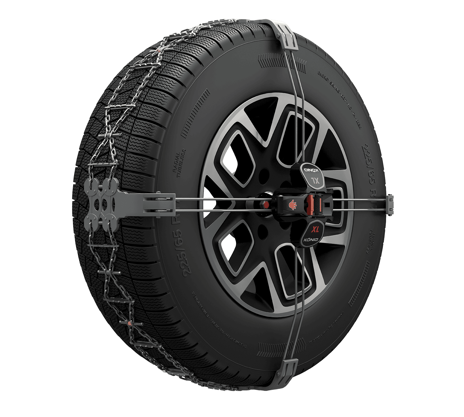 König Reflex Cross. The easiest snow chain for crossovers