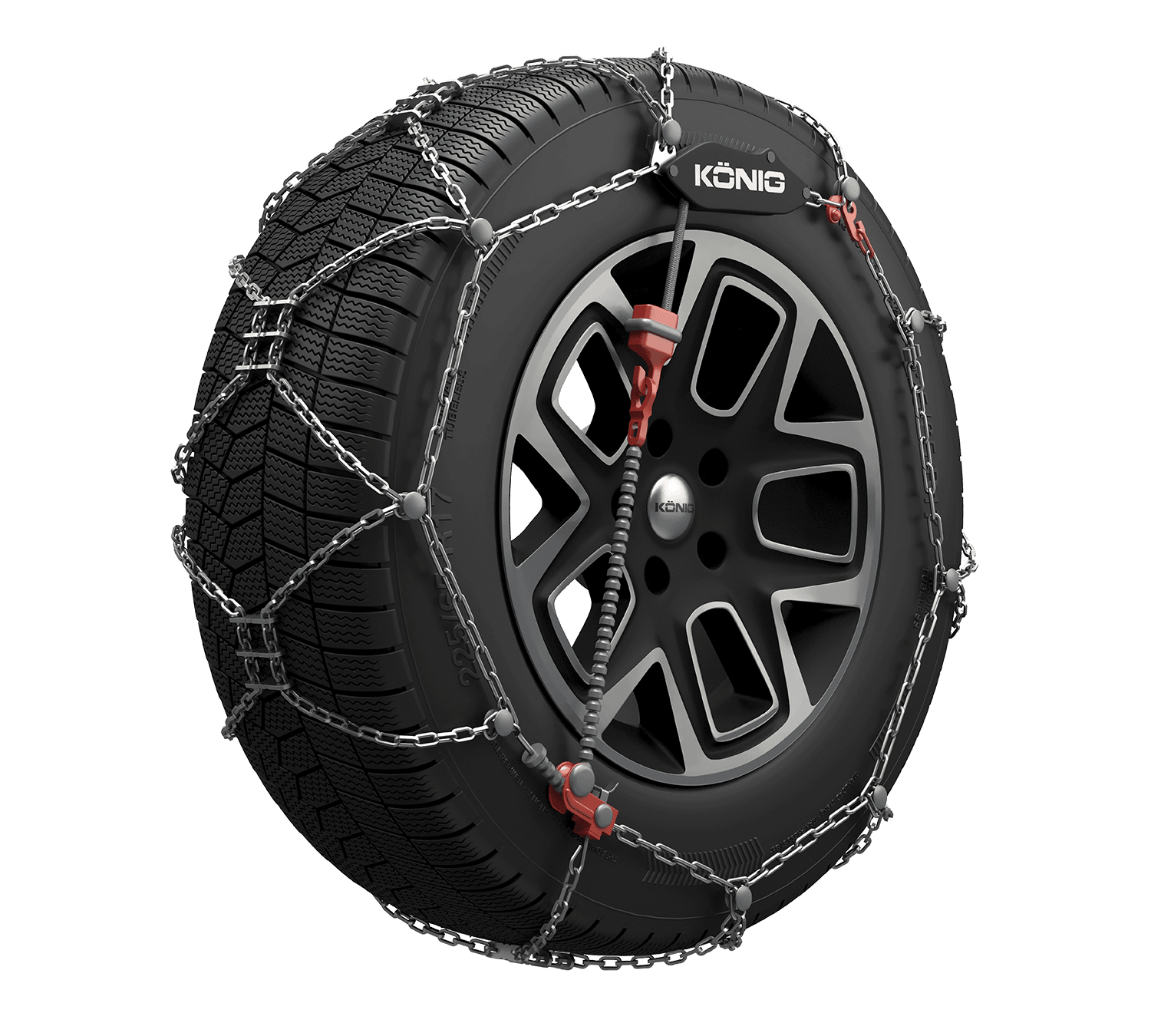 König Reflex Cross. The easiest snow chain for crossovers